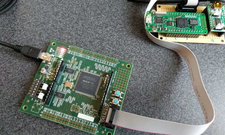 MAX10 FPGA (4: コンパイル・デバイスへの書き込み) 【自作USBブラスター】 | てつふくブログ