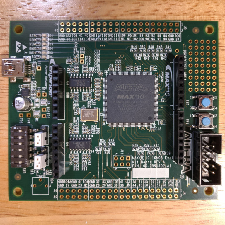 MAX10 FPGA (4: コンパイル・デバイスへの書き込み) 【自作USBブラスター】 | てつふくブログ